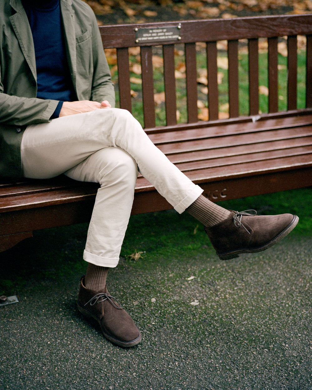 Trunk Moxon Long Sleeve Polo Shirt: Cream – Trunk Clothiers