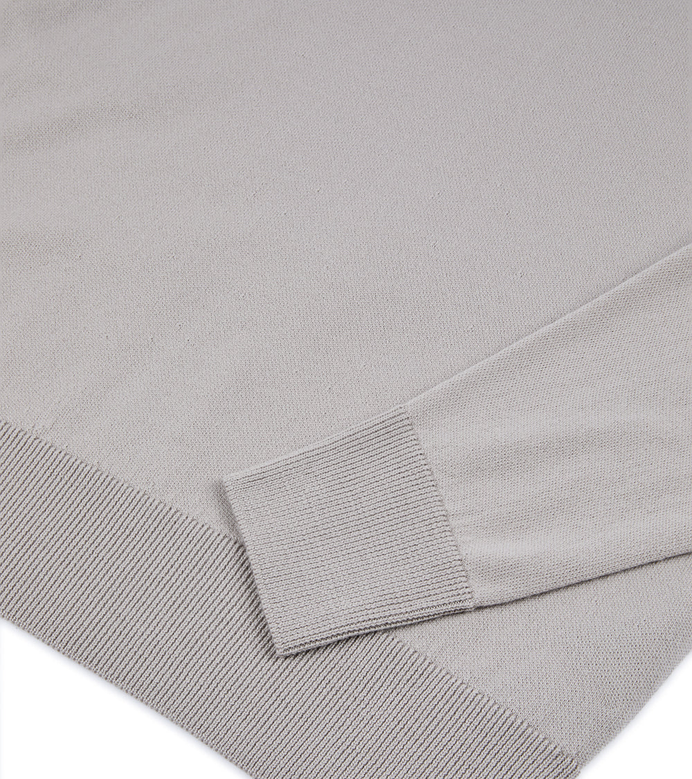 Barena Griego Basilio Merino Knit Sweatshirt: Grey