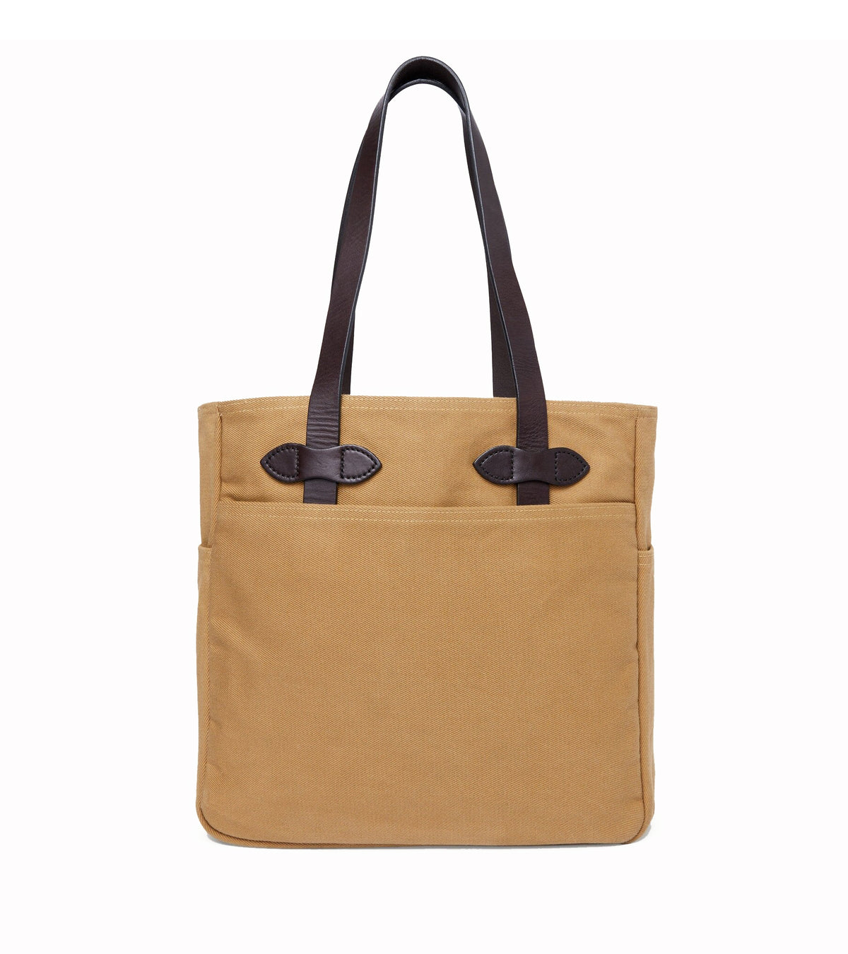 Filson Rugged Twill Open Tote Bag: Tan