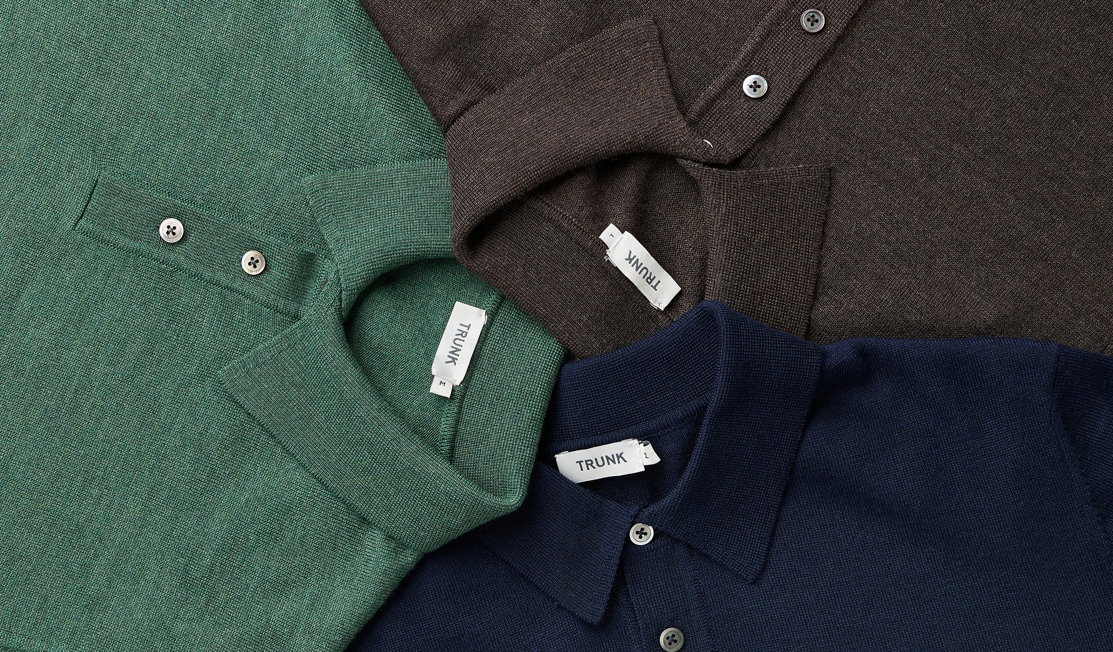 Discover Trunk's Italian-made Merino Knitwear Collection