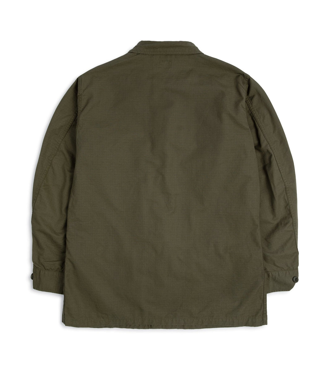 OrSlow Cotton Ripstop Tropical Jacket: Army Green – Trunk Clothiers