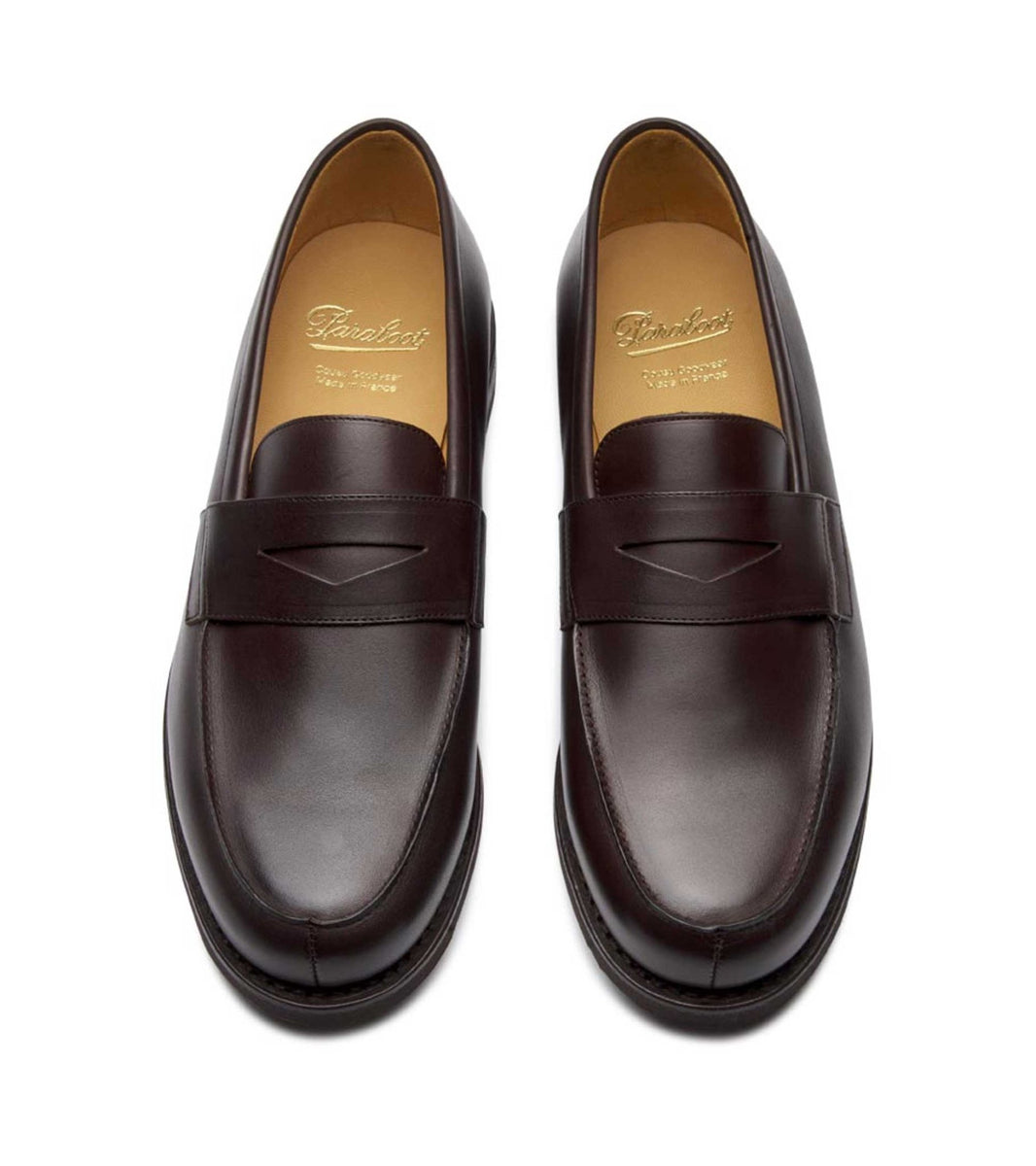 Paraboot Adonis Leather Loafer: Café – Trunk Clothiers