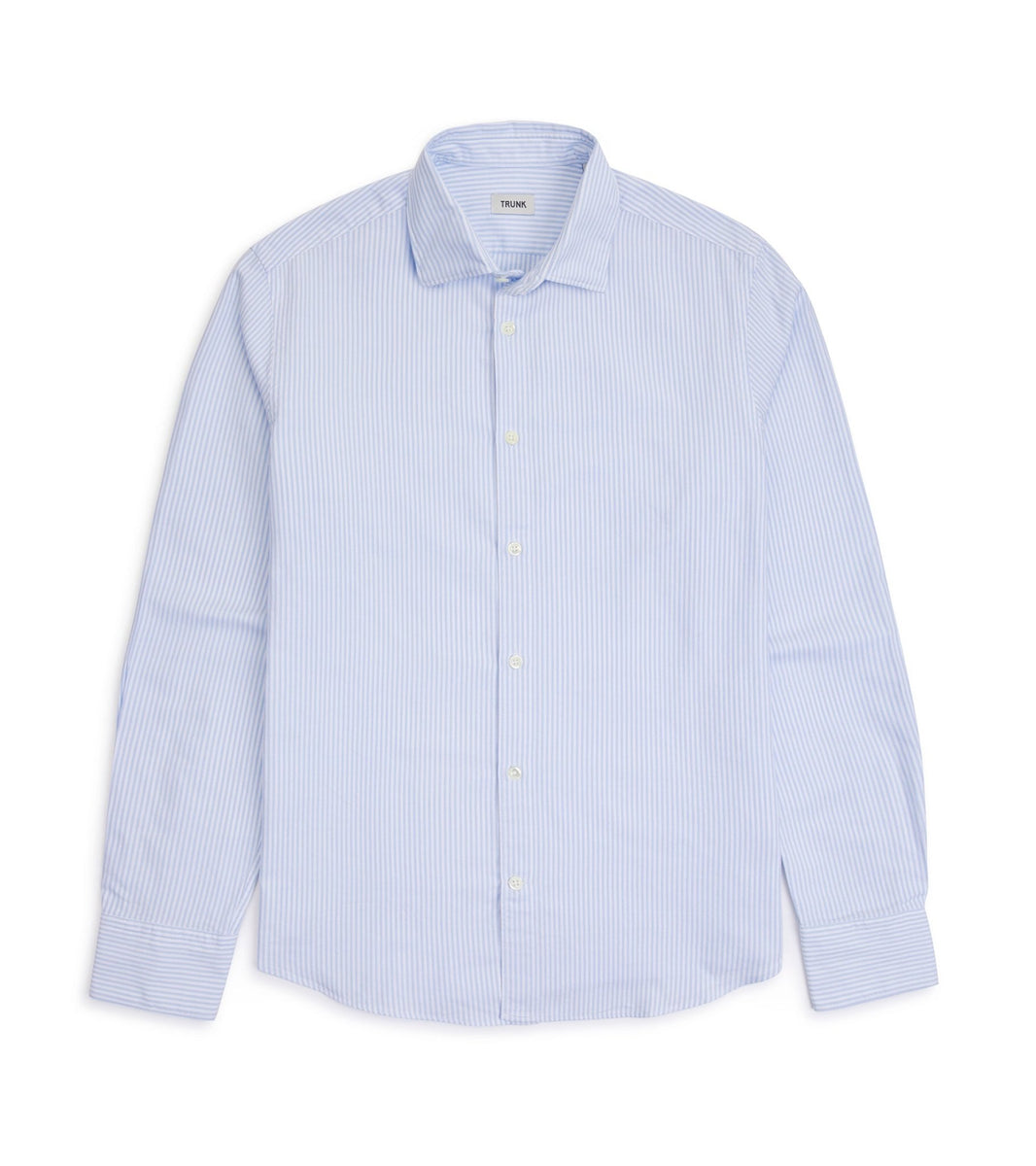 Trunk Austin Cotton Stripe Oxford Shirt: Light Blue – Trunk Clothiers