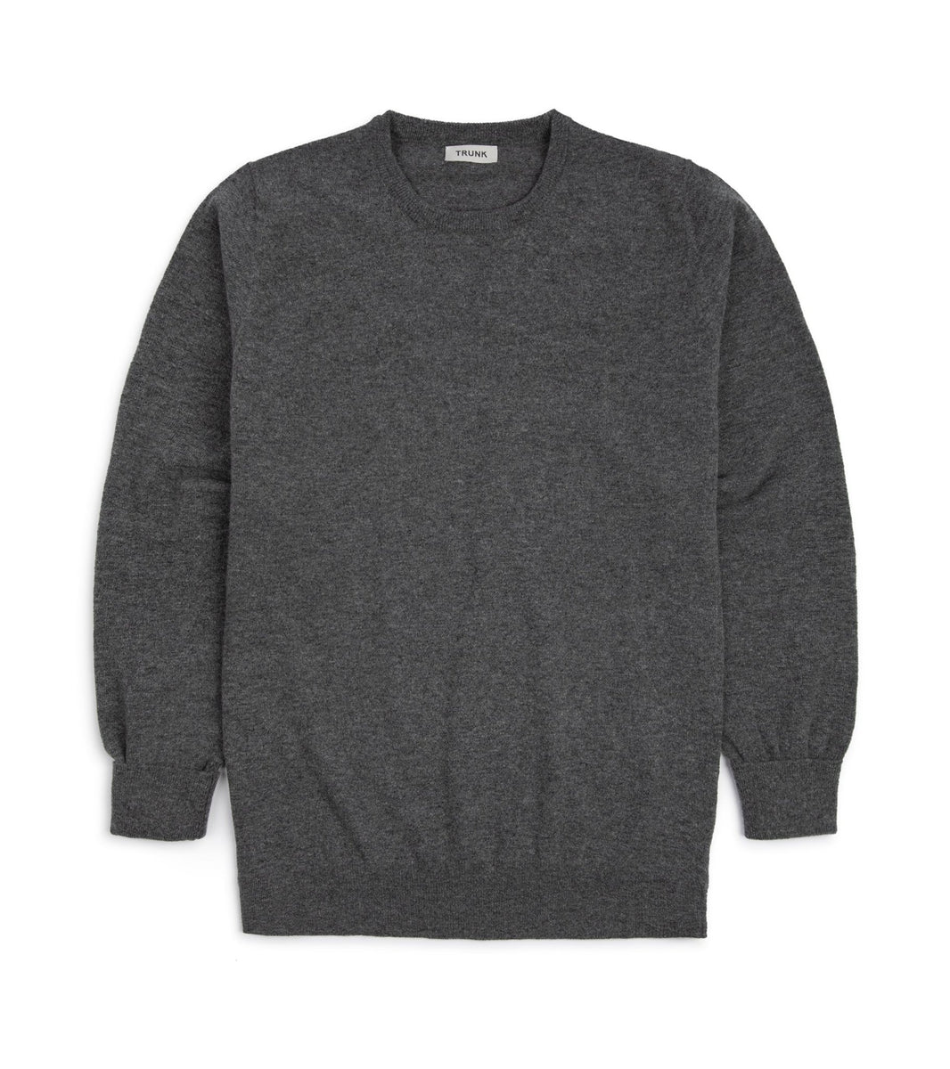 Trunk Walden Geelong Crew Neck Sweater: Grey – Trunk Clothiers