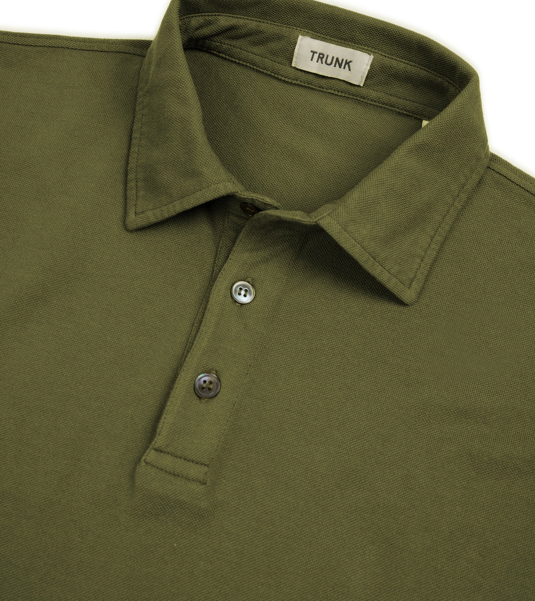 Trunk Moxon Short Sleeve Polo Shirt: Olive – Trunk Clothiers